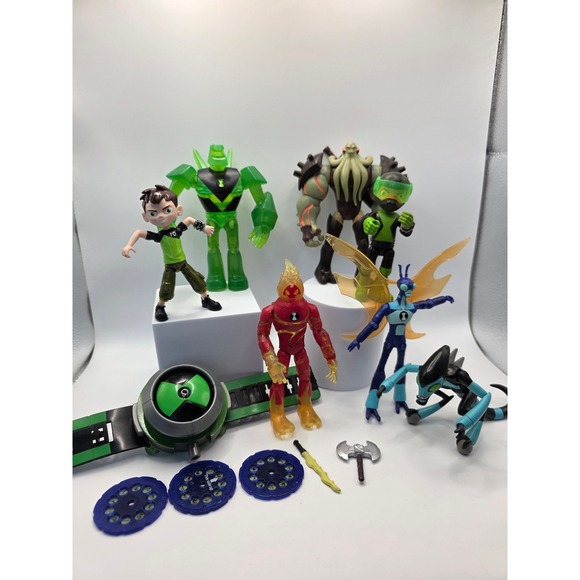 Playmates Toys | Toys | Alien Force Ben Cartoon Network Action Figures ...